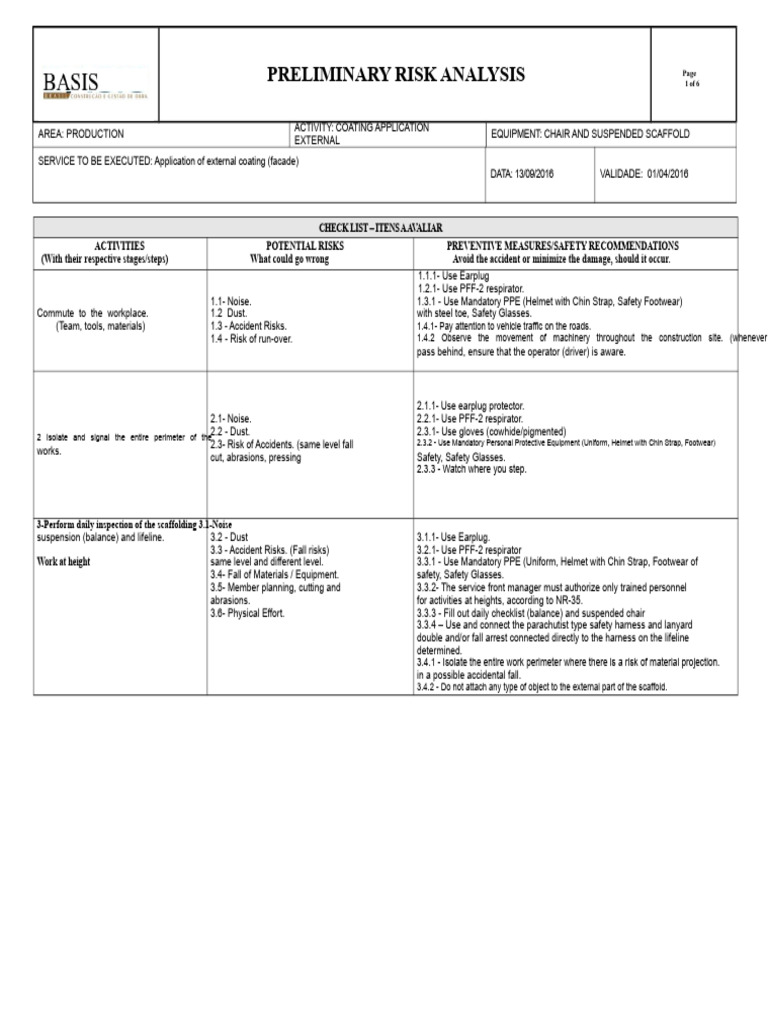 Apr - Suspended Scaffolding and Suspended Chairs | PDF | Personal ...