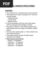 Dinner Fork Deformity in Colles Fractures | PDF | Musculoskeletal ...