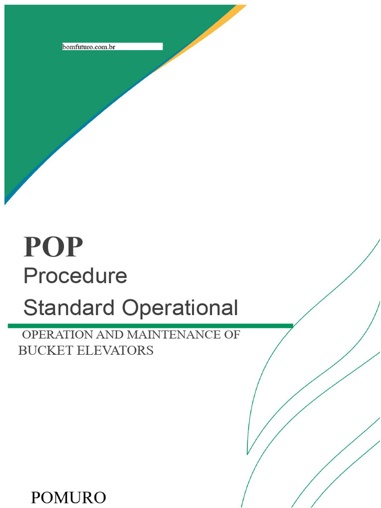 POP - 46 - Operation and Maintenance of Bucket Elevator | PDF ...