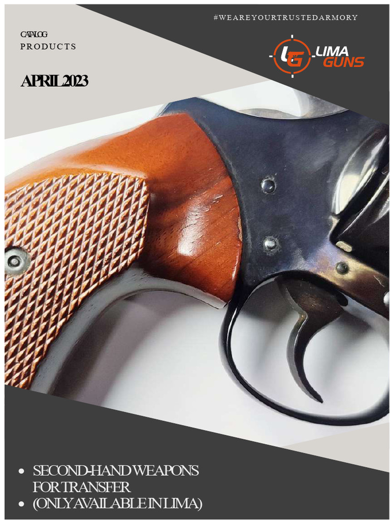 used_weapons_catalog_-_april_2023 | PDF | Caliber | Shotgun