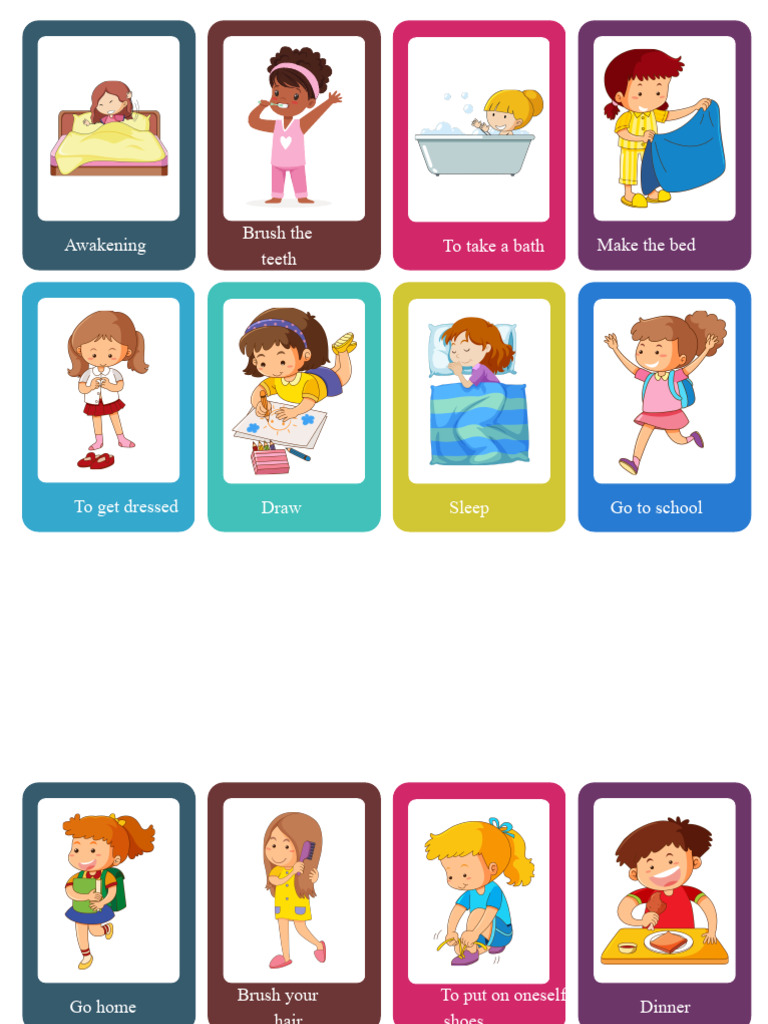 Visual scheduling flashcards | PDF