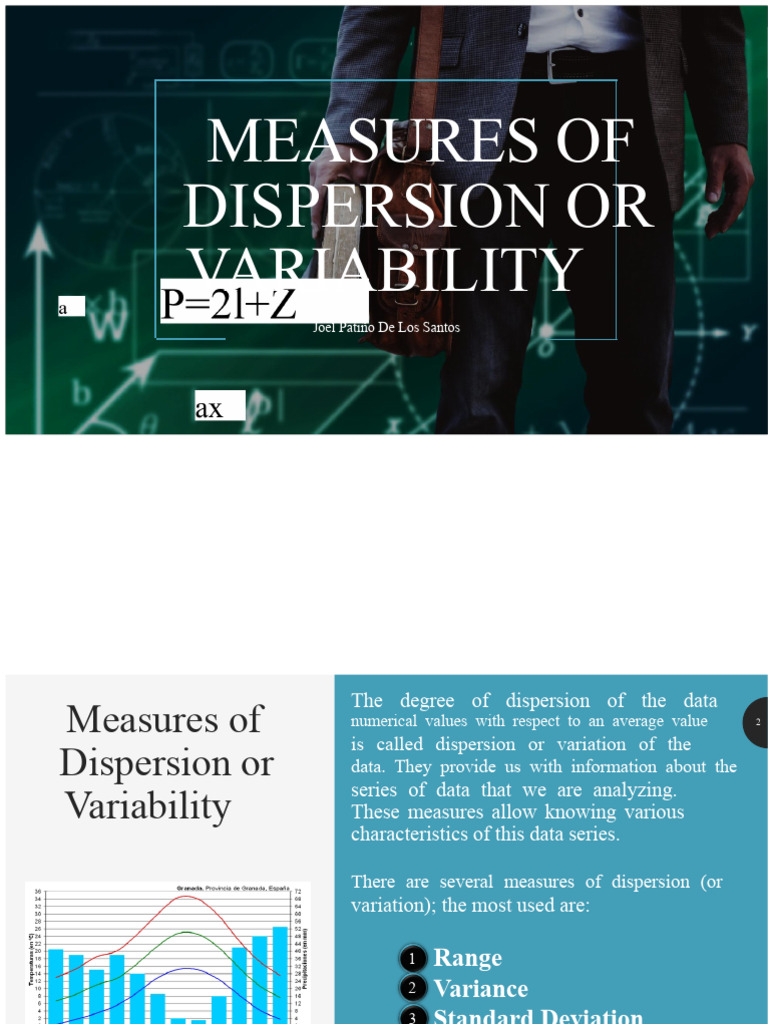 Understanding Measures of Dispersion | PDF | Variance | Standard Deviation