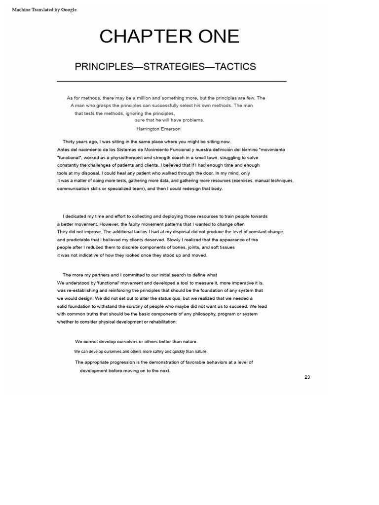 Chapter 1 - The Business of Movement | PDF | Methodology | Bruce Lee