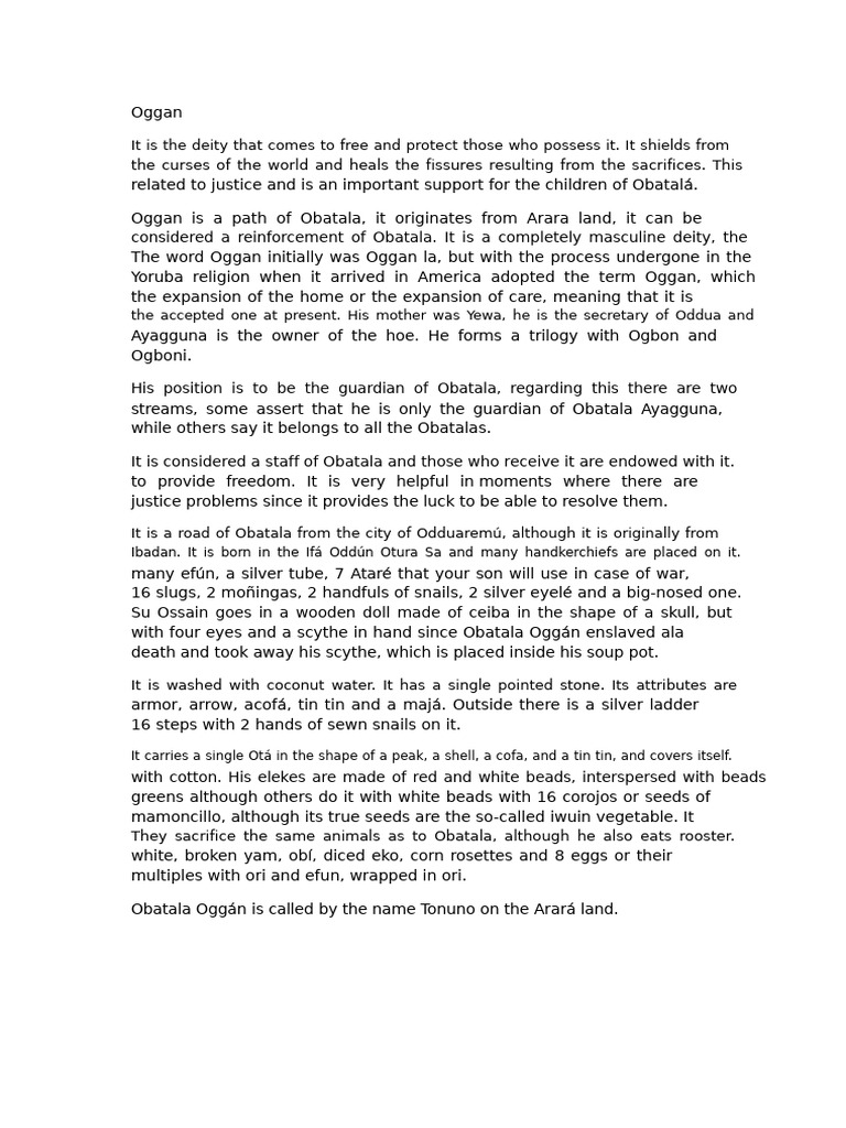 Oggan | PDF