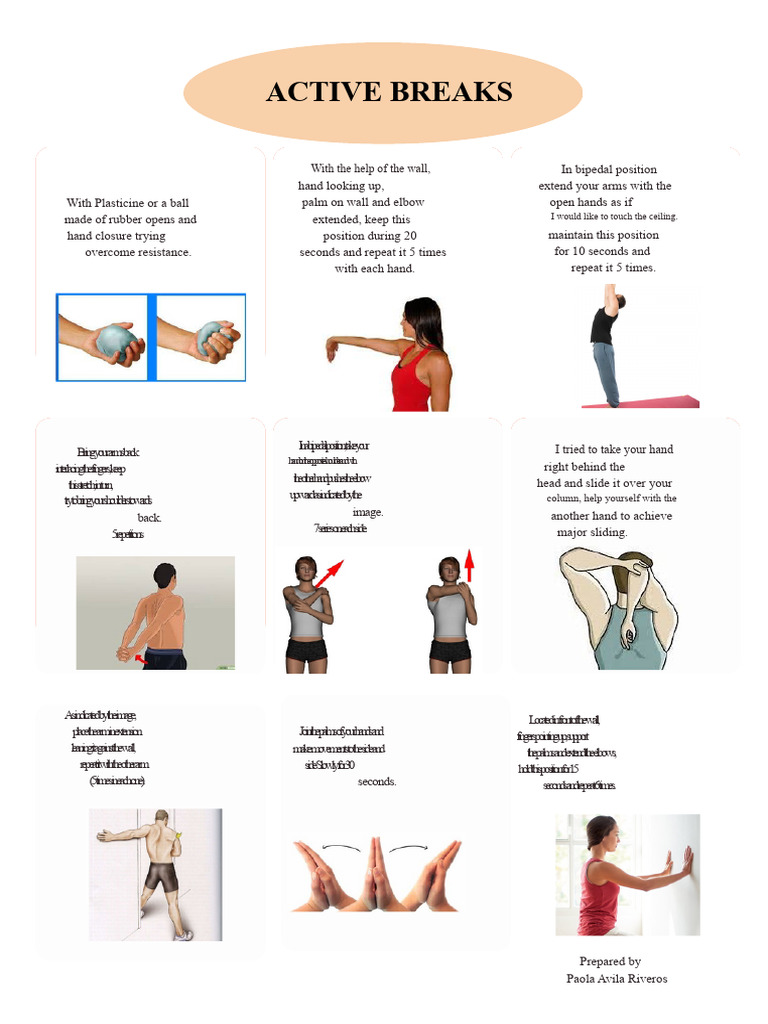 Effective Active Breaks for Stretching | PDF