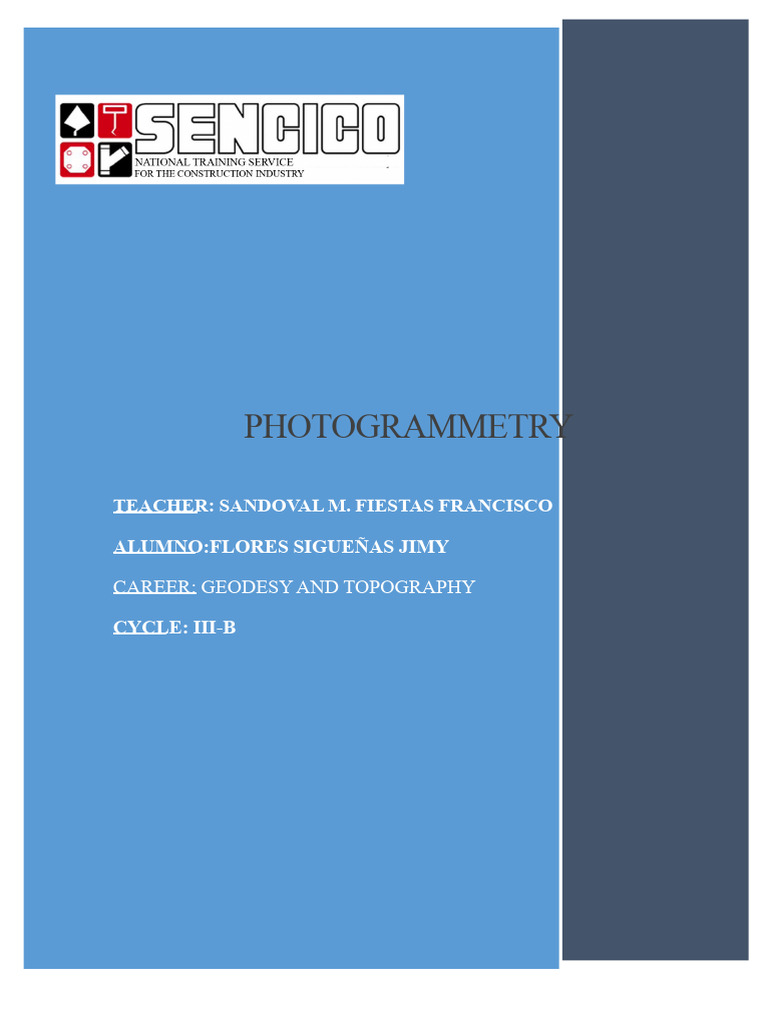 Photogrammetry Scale Calculation Exercises | PDF | Aerial Photography ...