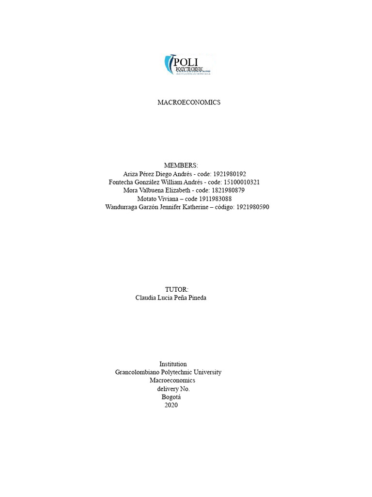 SECOND DELIVERY MACROECONOMICS | PDF | Macroeconomics | Fiscal Multiplier