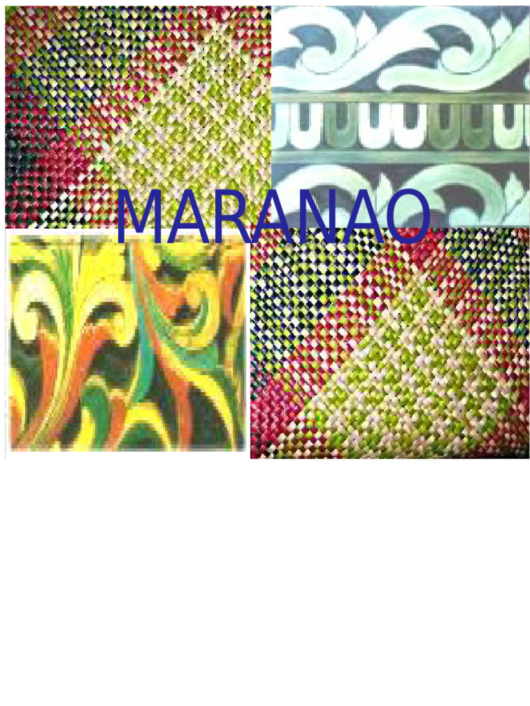 Arquitectura de La Tribu Maranao | PDF | Mindanao
