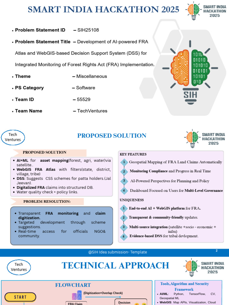 FRA-SIH 1 | PDF | Geographic Information System | Artificial Intelligence