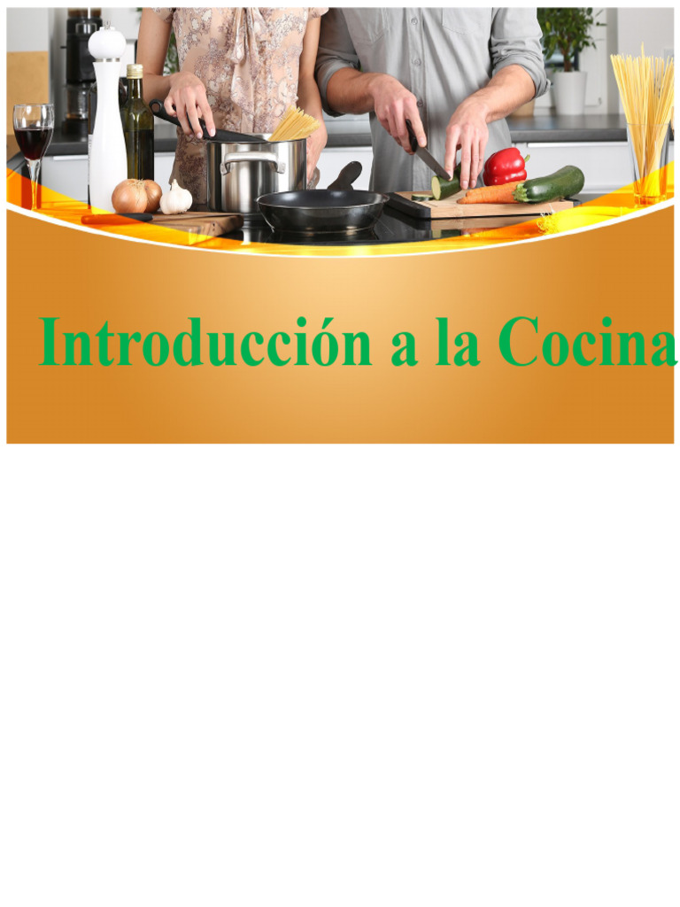 1-Introducción A La Cocina | PDF | Artes culinarias | Alimentos