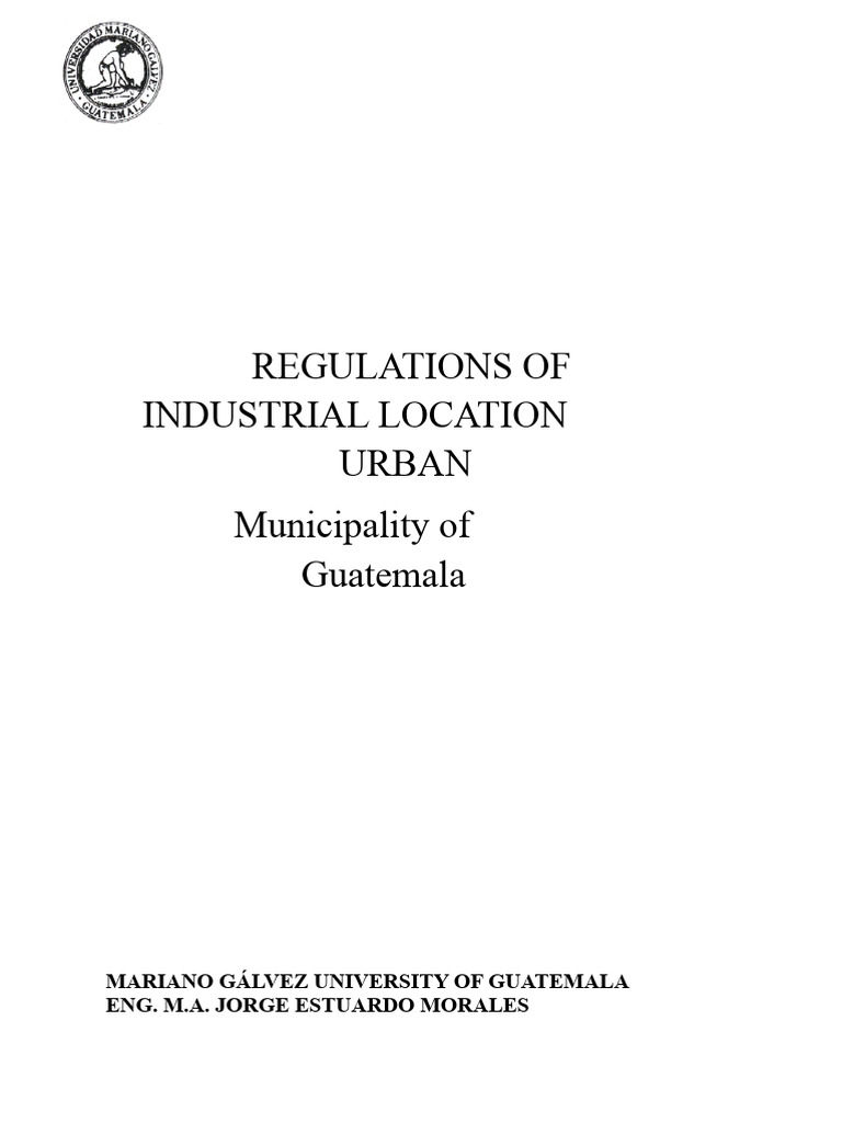 2A Urban Industrial Location Regulation.pdf | PDF | Confectionery | Sugar