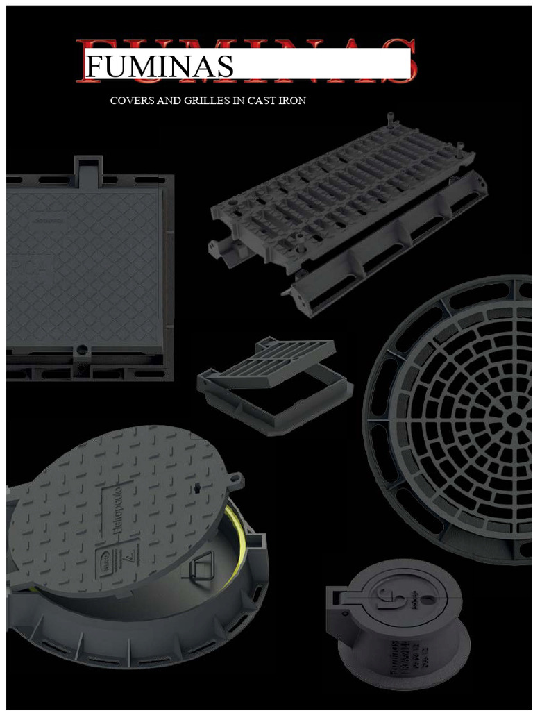 Catalog of Cast Iron Boxes and Covers FUMINAS | PDF | Screw | Pipe ...