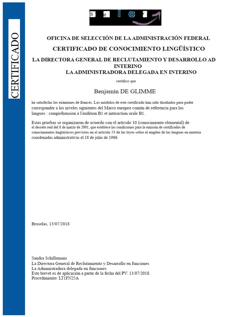 Artículo 10 Benjamin de GLIMME | PDF