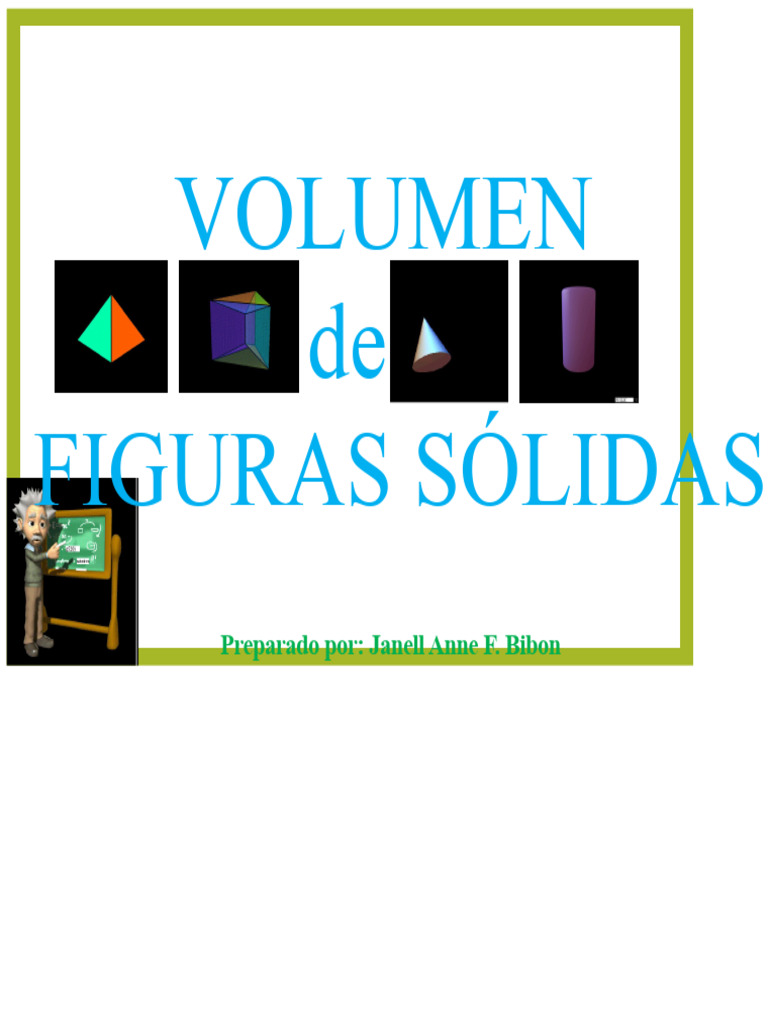 Grado 6 Volumen de Un Sólido | PDF | Volumen | Cantidad