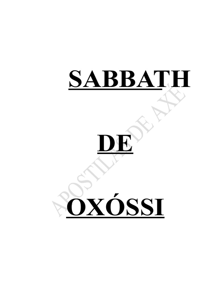Abado of Osoosi | PDF