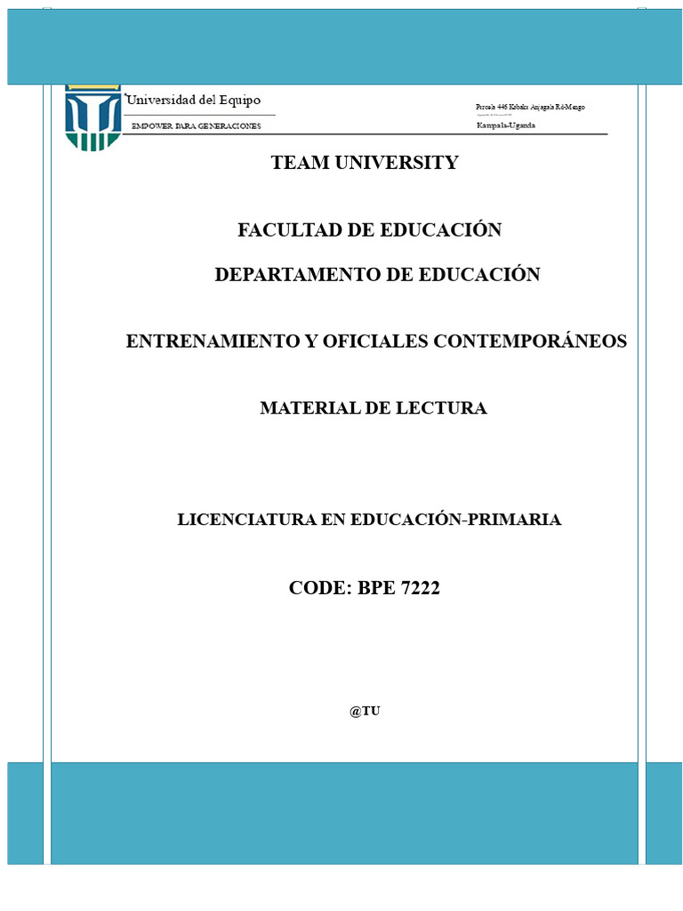 INTRODUCCIÓN AL COACHING Y LA OFICIALES | PDF | Liderazgo | Aprendizaje