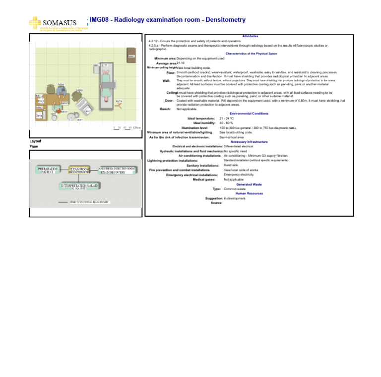 Radiology Exam Room Densitometry Guide | PDF | Radiation Protection