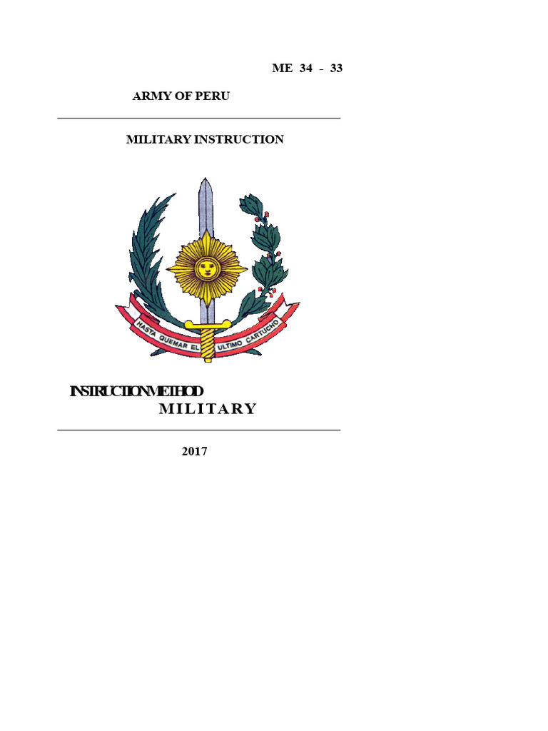 Military Instruction Method | PDF | Learning | Constructivism ...