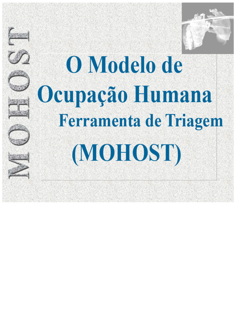 Modelo de Ferramenta de Triagem da Ocupação Humana (MOHOST) | PDF ...