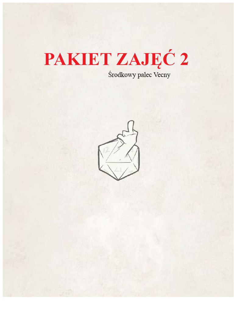 Środkowy Palec Vecny Pakiet Klasowy 2 | PDF