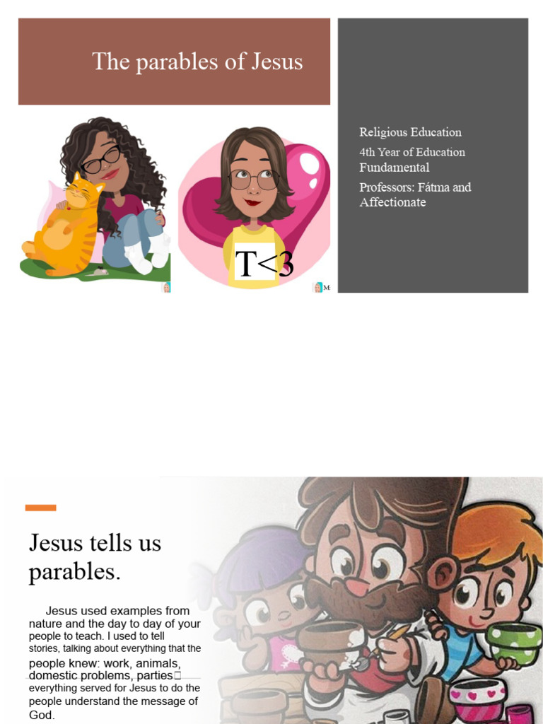 Power Point on the Parables of Jesus (1) | PDF | Canonical Gospels | Jesus