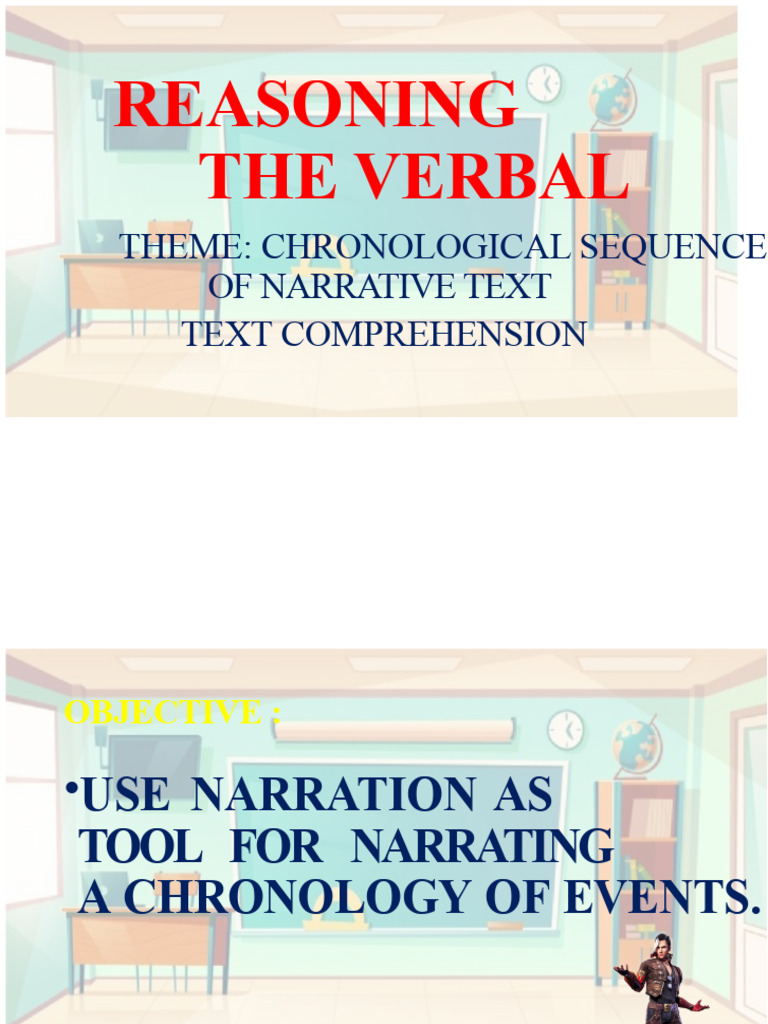 Chronological Sequence Class Third Grade | PDF