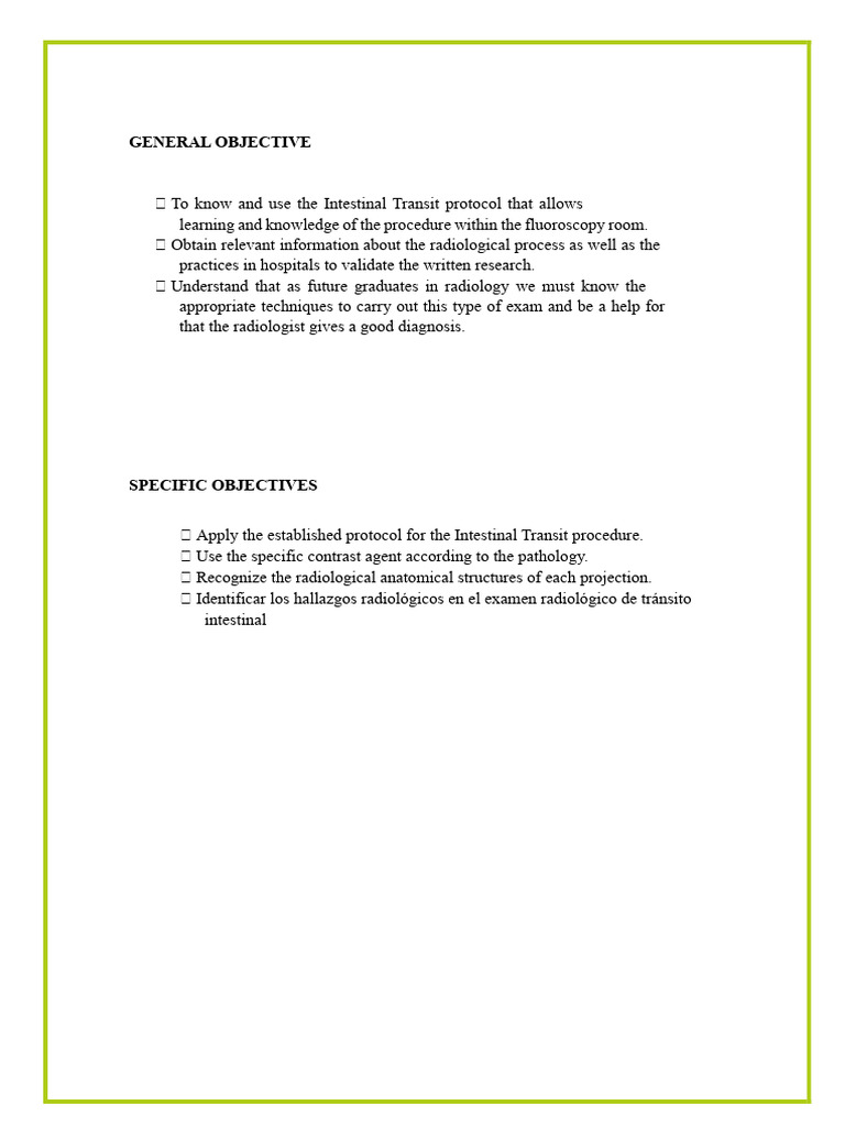 intestinal transit special studies RADIOLOGY | PDF | Gastrointestinal ...