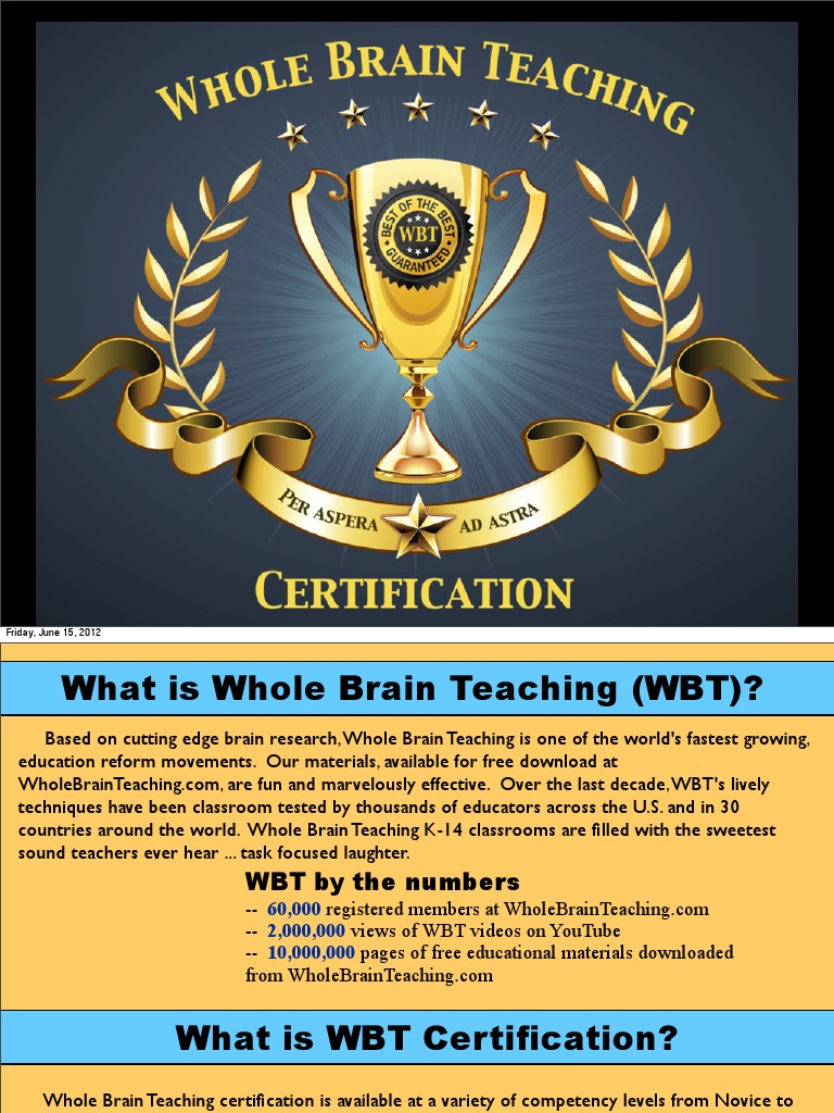 WBT Certification | PDF | Internet Forum | Blog
