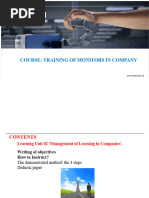 Skills Delivery: EDIP Method Explained | PDF | Learning | Imitation