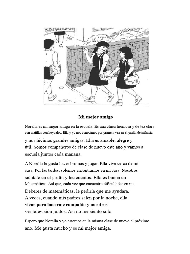 Mi mejor amigo | PDF