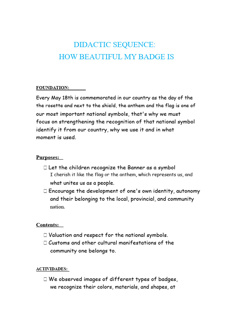 the colors of my badge | PDF