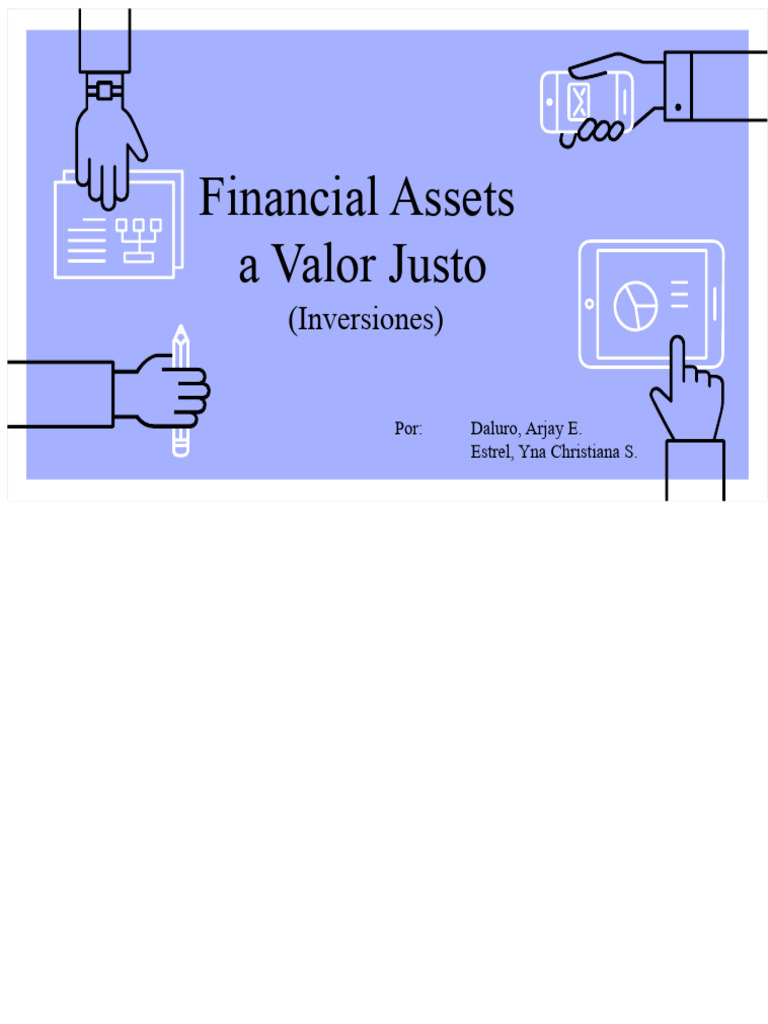 Activos Financieros A Valor Justo | PDF | Inversiones | Auditoría