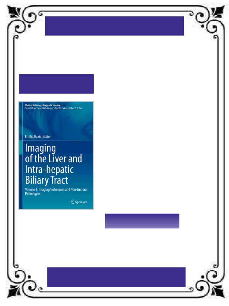 Imaging of the Liver and Intra hepatic Biliary Tract Volume 1 Imaging ...