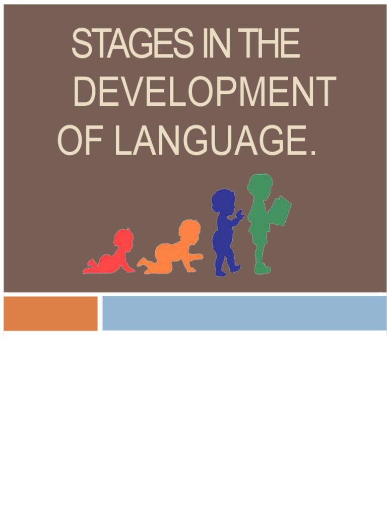 Stages of Language Development | PDF | Cognitive Science | Human ...
