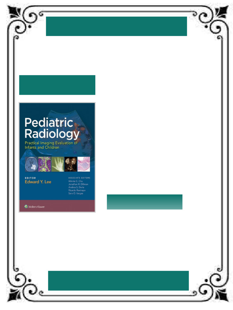 Pediatric Radiology Practical Imaging Evaluation of Infants and ...