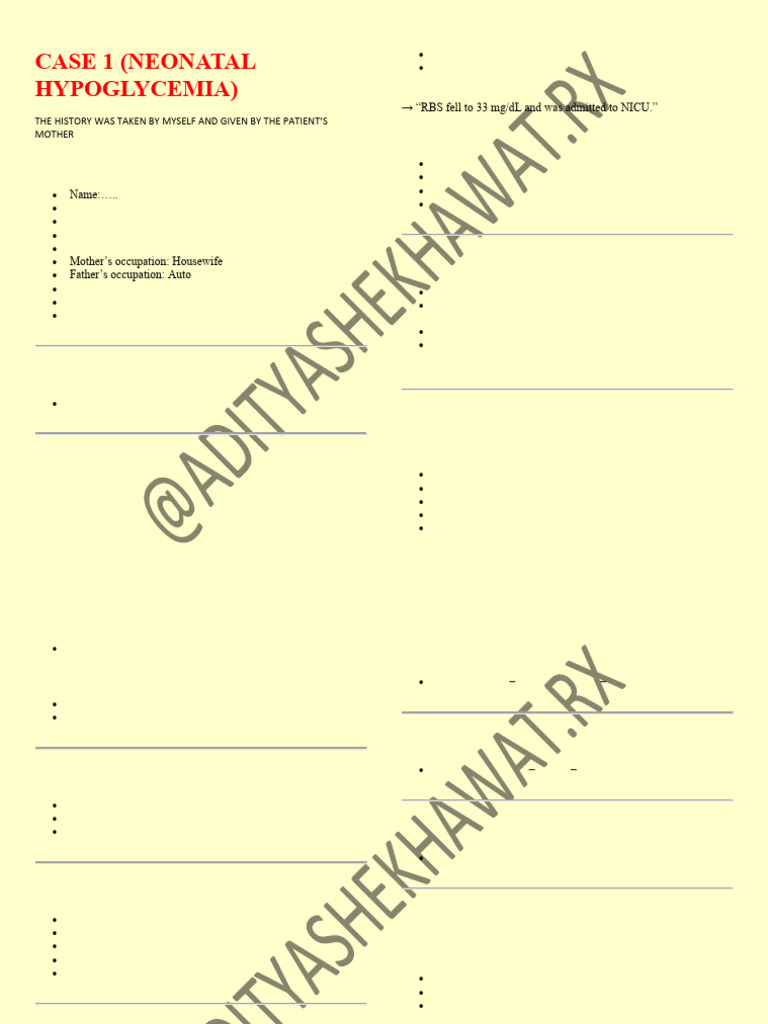 Cases Pedia | PDF | Infants | Neonatal Intensive Care Unit