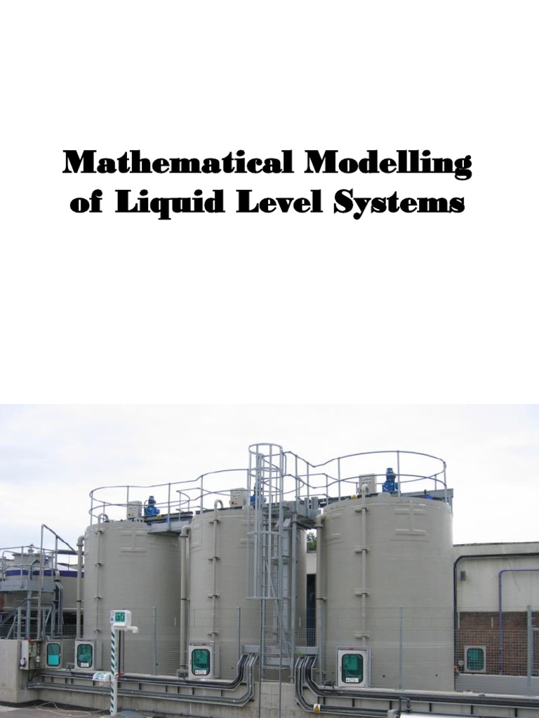 Liquid Level System Modeling Techniques | PDF | Laminar Flow | Turbulence