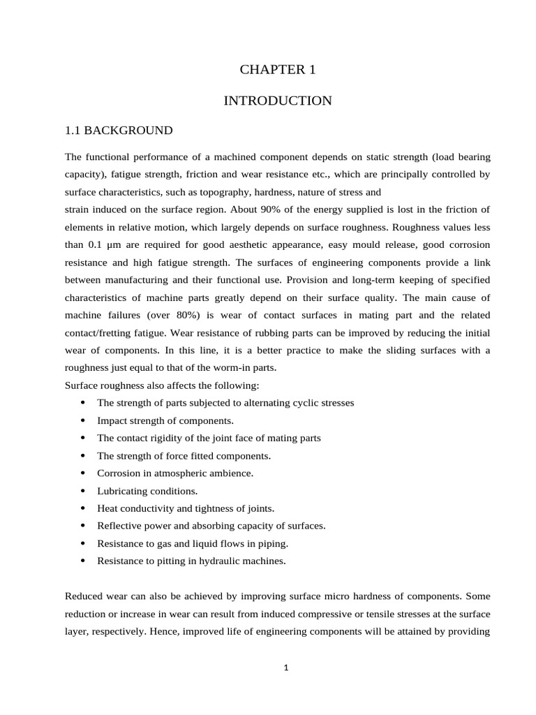 Thesis | PDF | Wear | Strength Of Materials