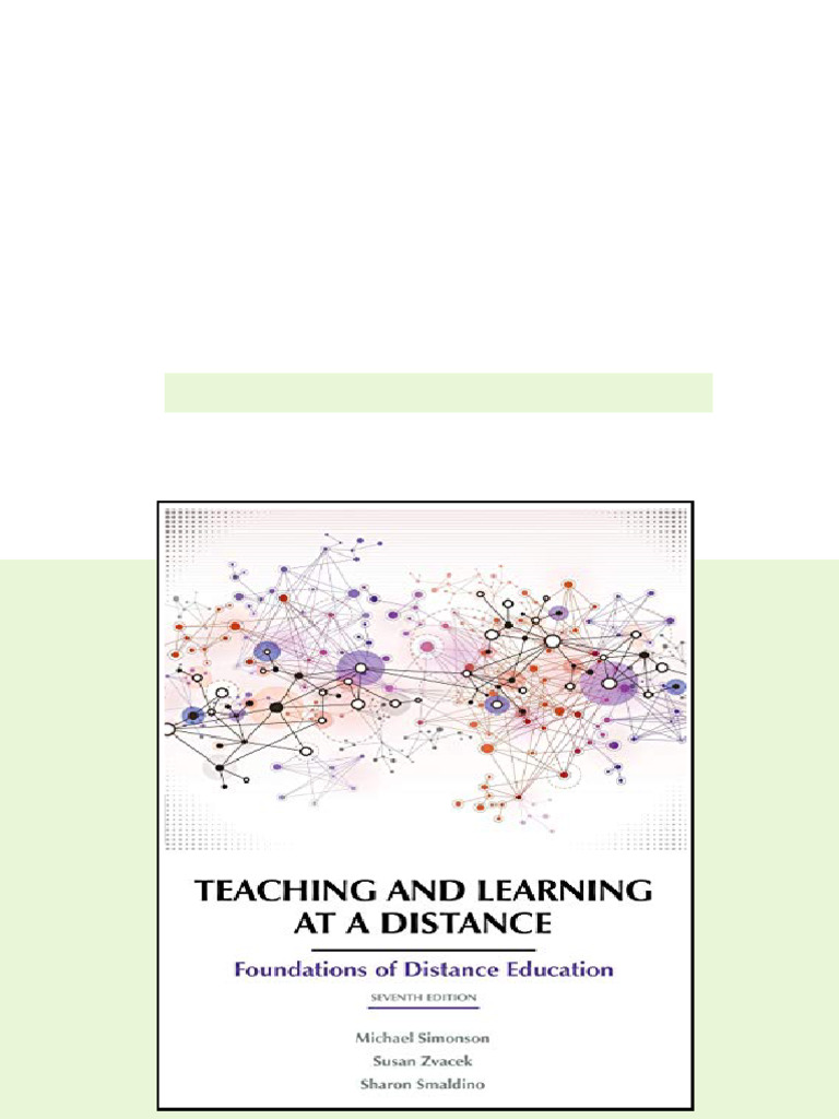 (Ebook) Teaching and Learning at a Distance: Foundations of Distance ...