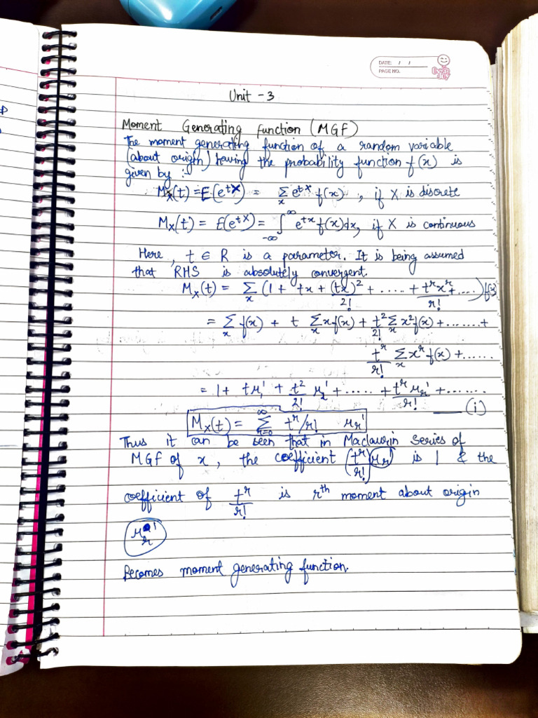 Probability and Statistics (Maths) Notes | PDF