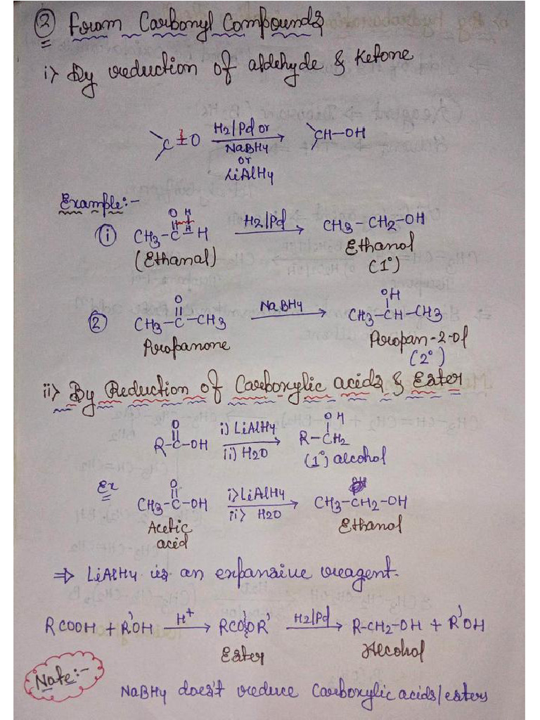 Organic Chemistry Notes-3 | PDF