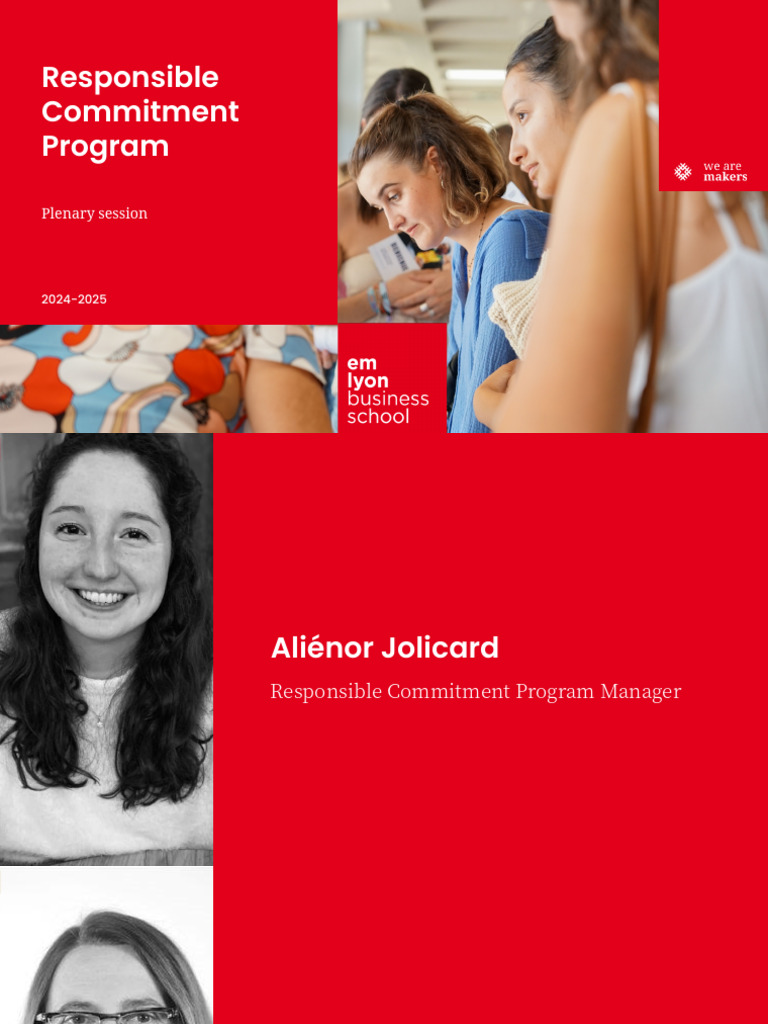 Responsible Commitment Program 2024-2025 | PDF | Sustainability | Poverty