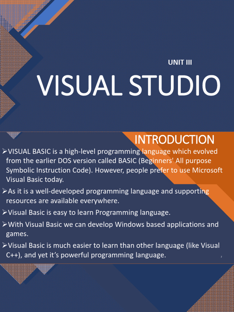 Visual Basic Programming Essentials | PDF | Window (Computing) | Button ...