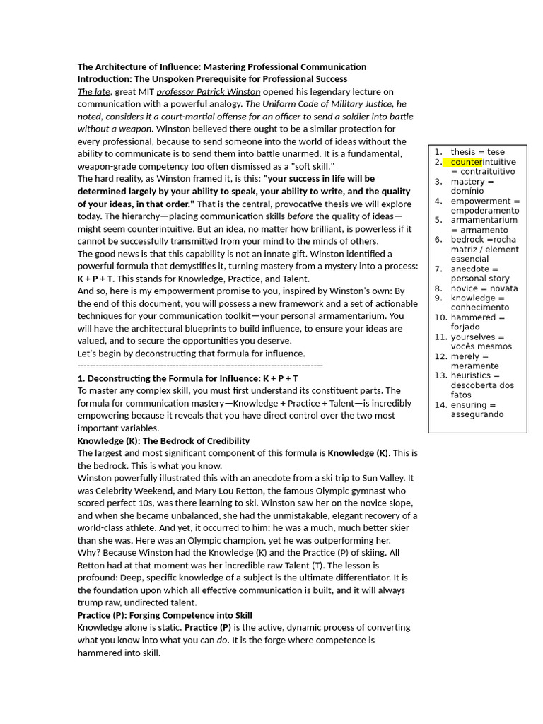 The Architecture of Influence rev | PDF | Knowledge