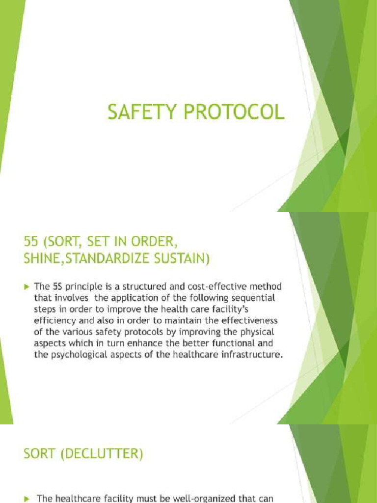SAFETY PROTOCOL | PDF