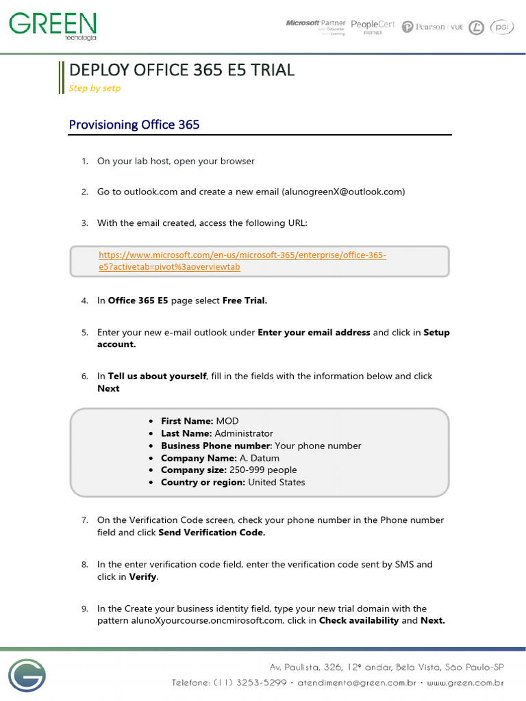 Planning and Provisioning Office 365 | PDF | Microsoft Windows | Computing