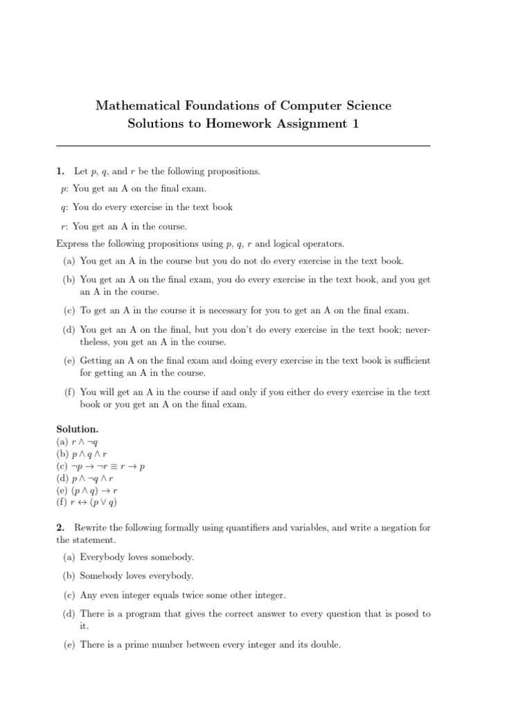 s1 | PDF | If And Only If | Metalogic