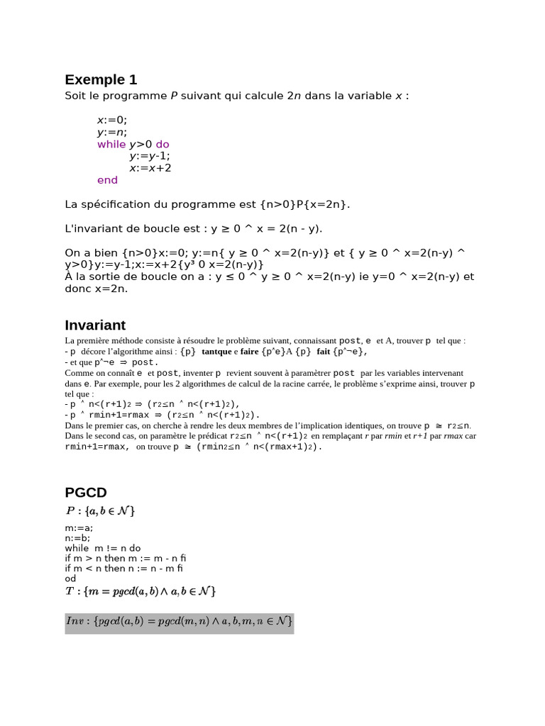 Exemples Test Preuve Fiifo | PDF | Mathematics | Number Theory