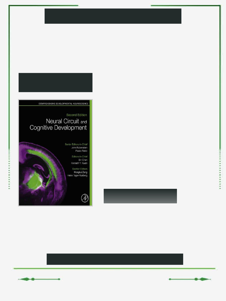 6638Neural Circuit and Cognitive Development: Comprehensive ...