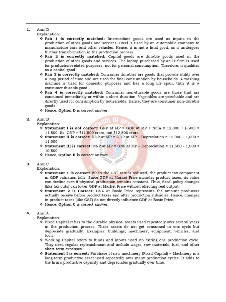 Economic Concepts and Current Events Analysis | PDF | Gdp Deflator ...